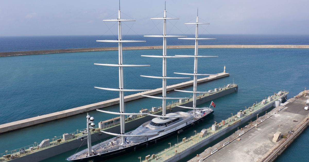 In pictures: sailing yacht MALTESE FALCON completes her refit at Lubsen ...