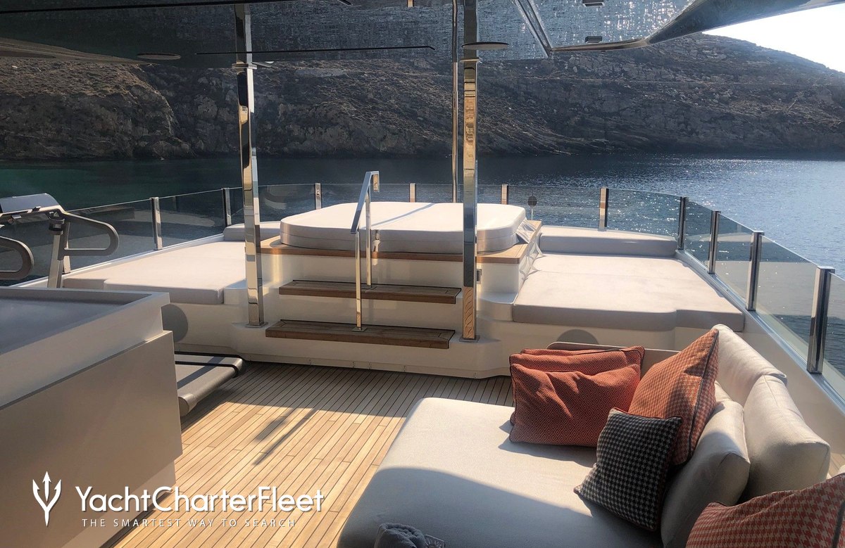 MAC ONE Yacht Charter Price - Custom Line Luxury Yacht Charter