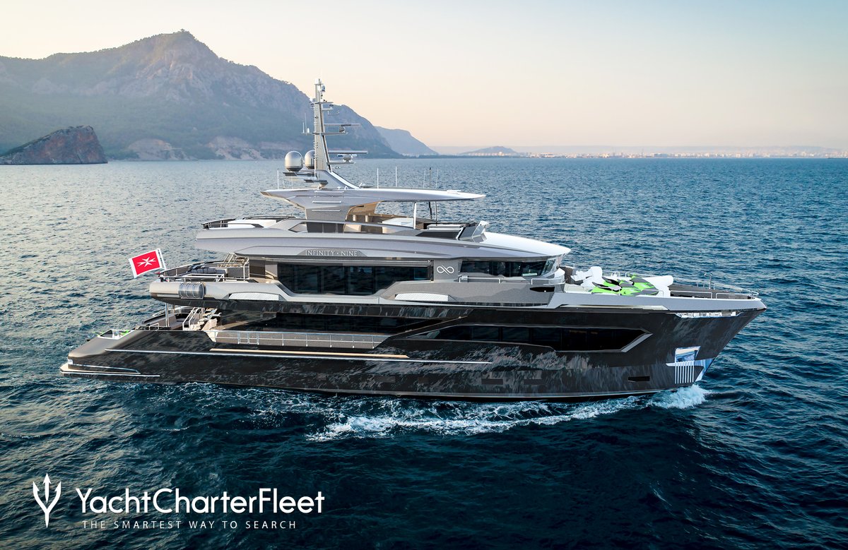 INFINITY NINE Yacht Charter Price - AVA Yachts Luxury Yacht Charter