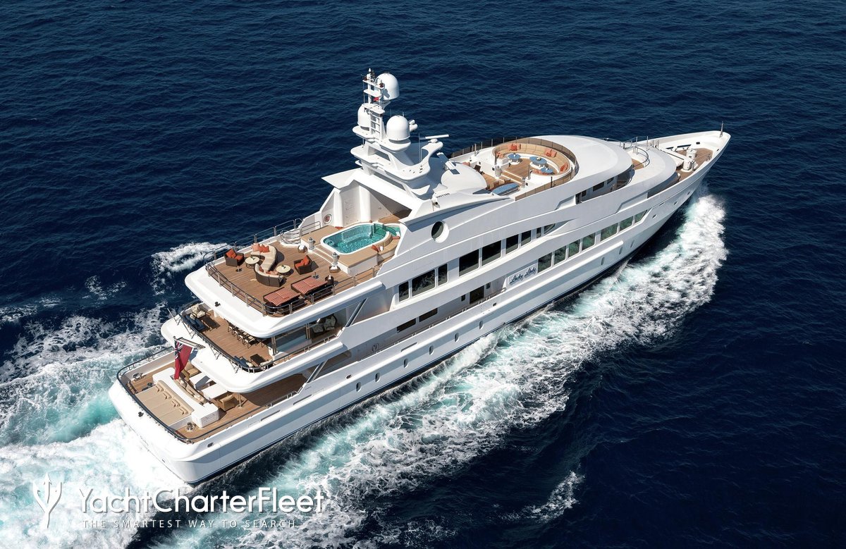 LUCKY LADY Yacht Charter Price (ex. Lady Lola) - OceanCo Luxury Yacht ...