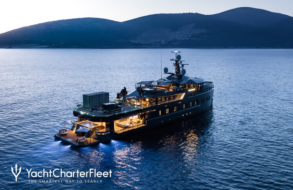 PINK SHADOW Yacht Charter Price - Damen Yachting Luxury Yacht Charter