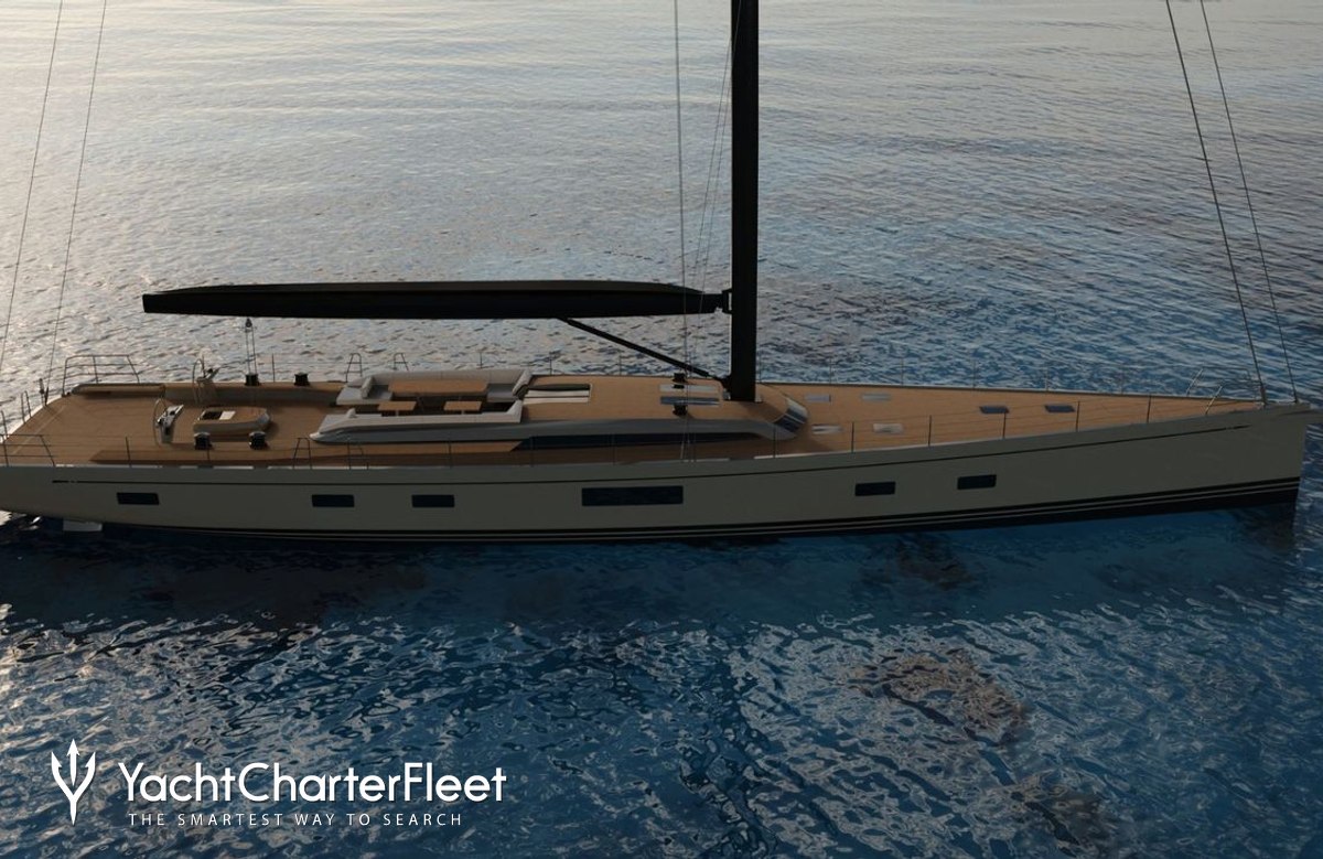 FANCY Yacht Photos - 33m Luxury Sail Yacht for Charter