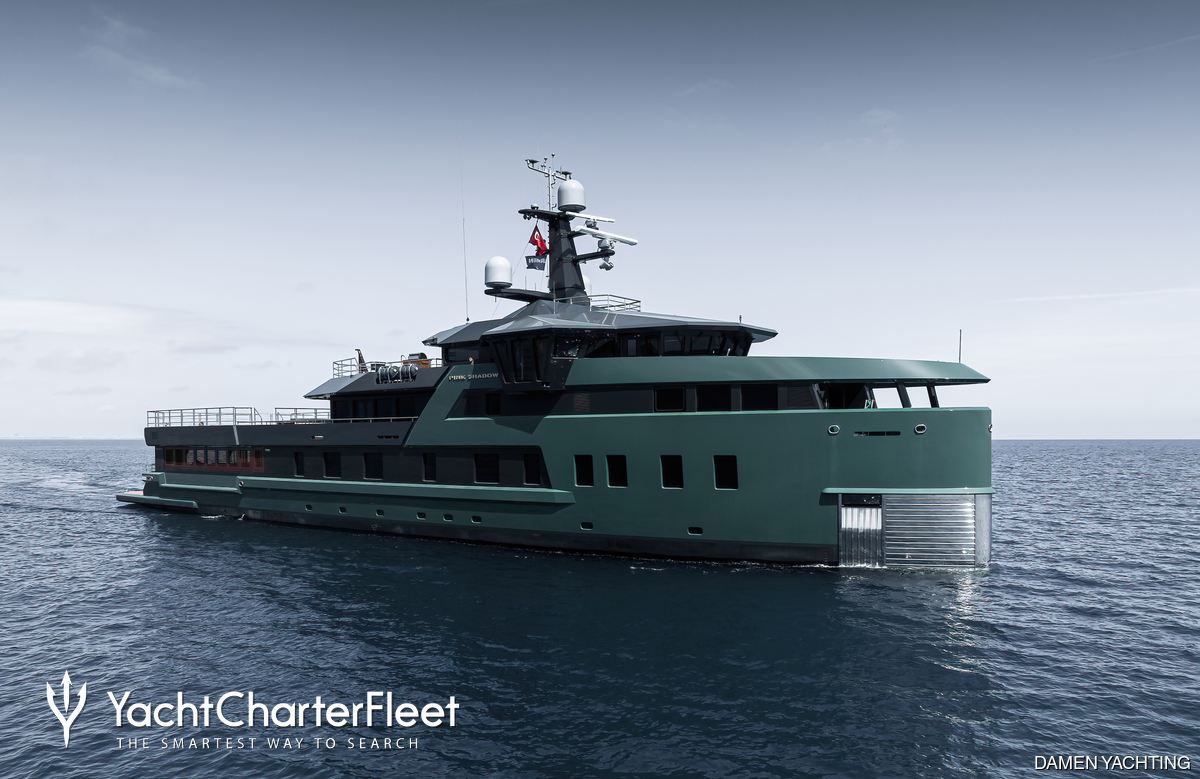 PINK SHADOW Yacht Photos - 58m Luxury Motor Yacht for Charter