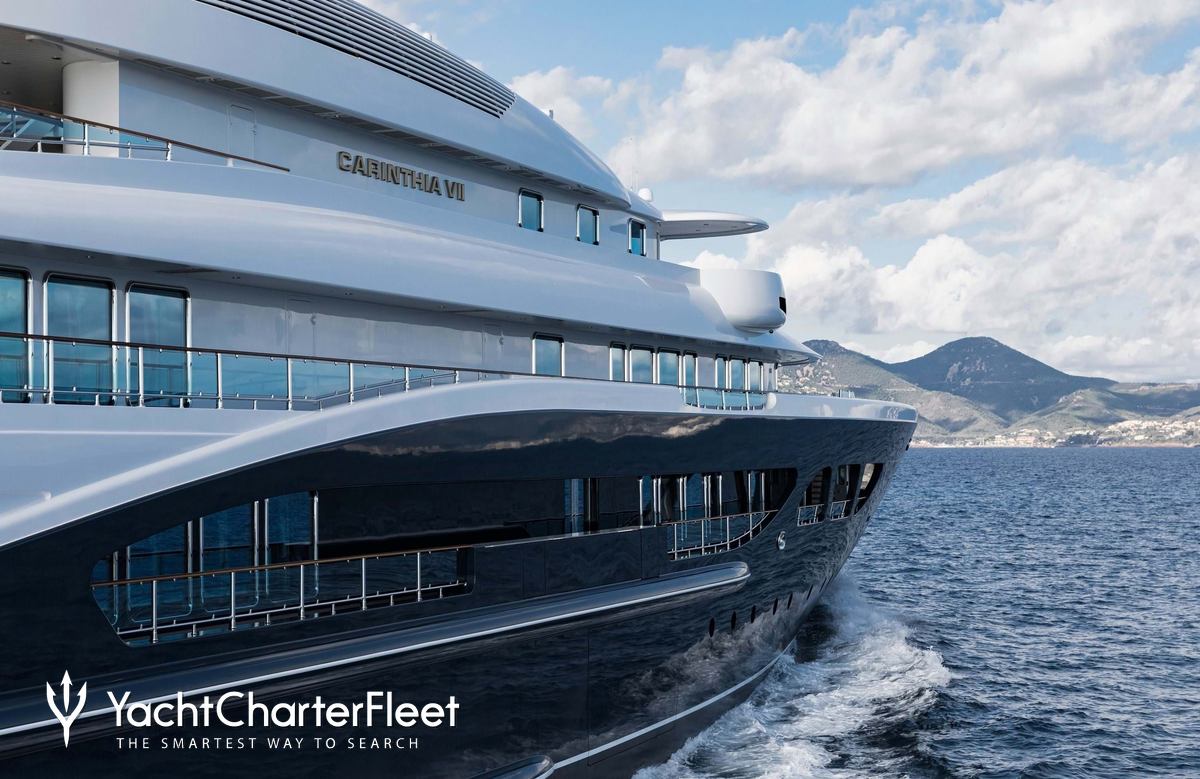 CARINTHIA VII Yacht Photos - 97m Luxury Motor Yacht for Charter