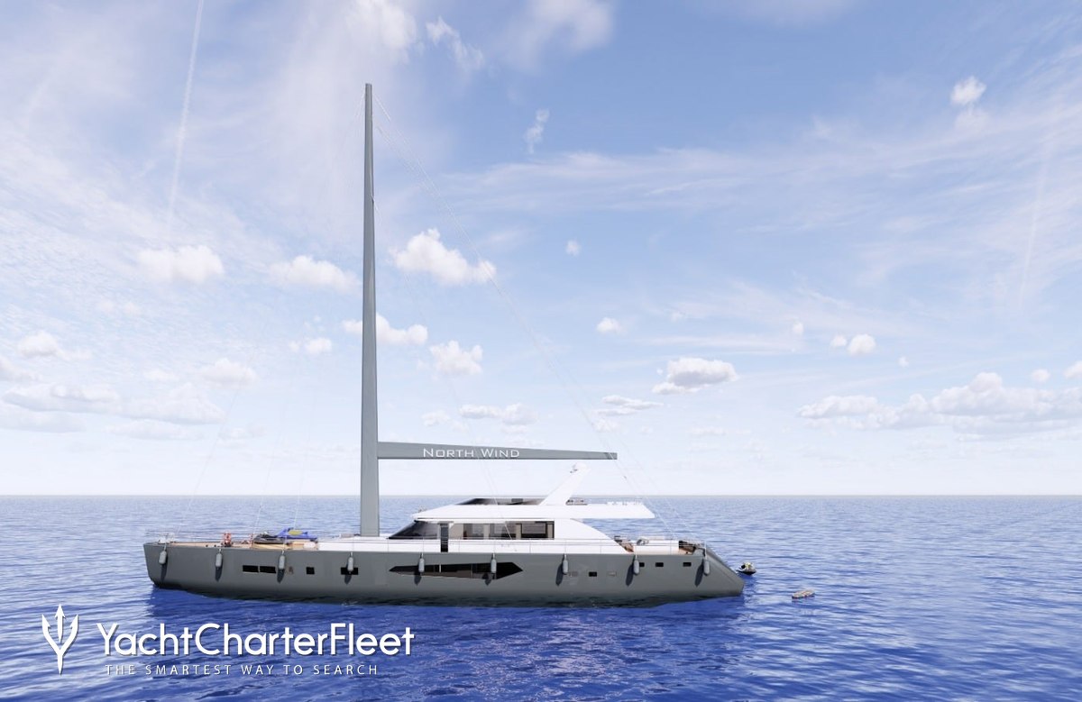 NORTH WIND Yacht Photos - 44m Luxury Sail Yacht for Charter