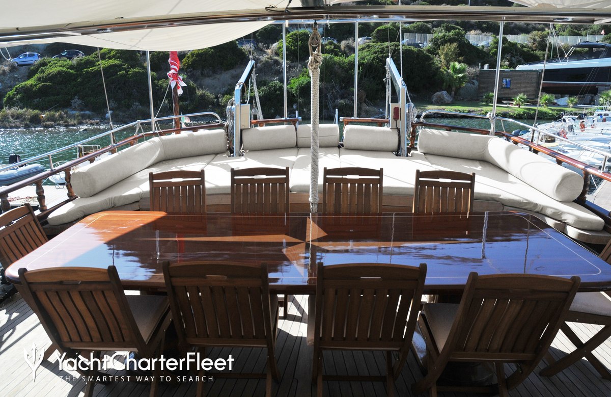 ELIANORA Yacht Photos - 39m Luxury Motor/Sailer Yacht for Charter