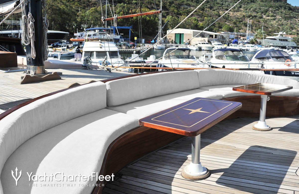 ELIANORA Yacht Photos - 39m Luxury Motor/Sailer Yacht for Charter