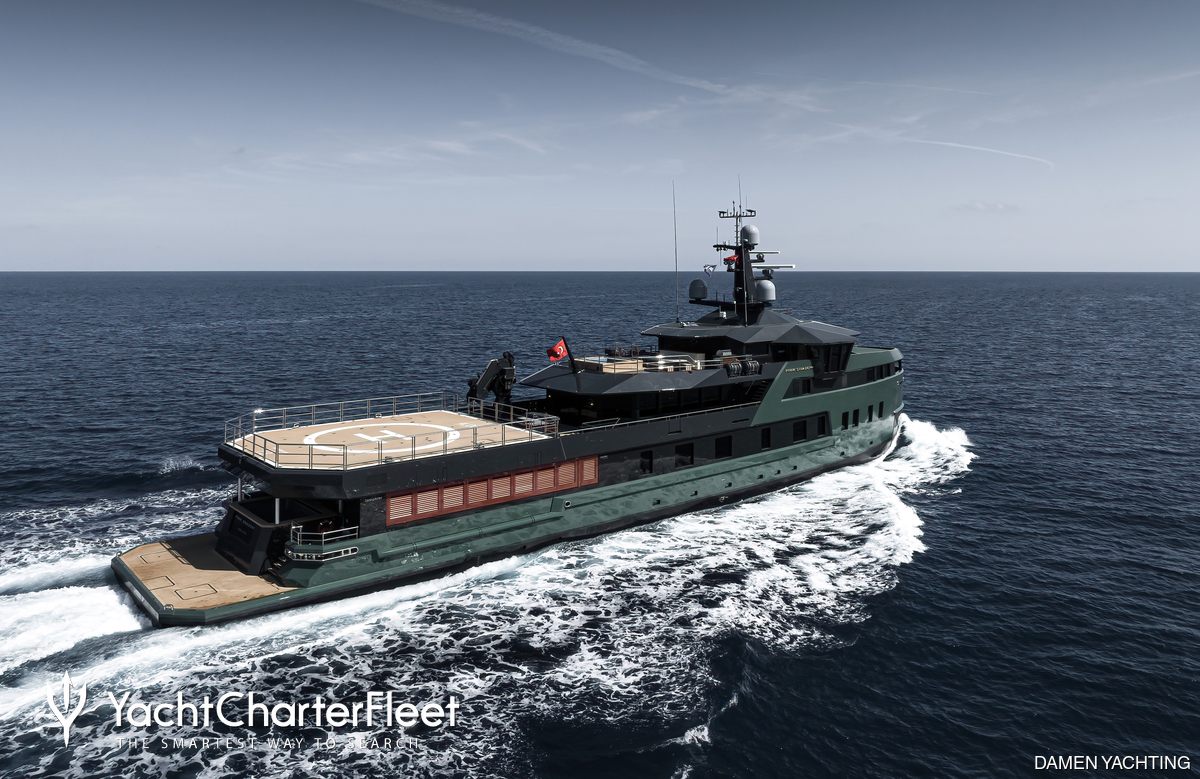 PINK SHADOW Yacht Photos - 58m Luxury Motor Yacht for Charter