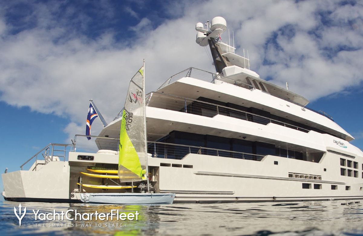 BIG FISH Yacht Photos - 45m Luxury Motor Yacht for Charter
