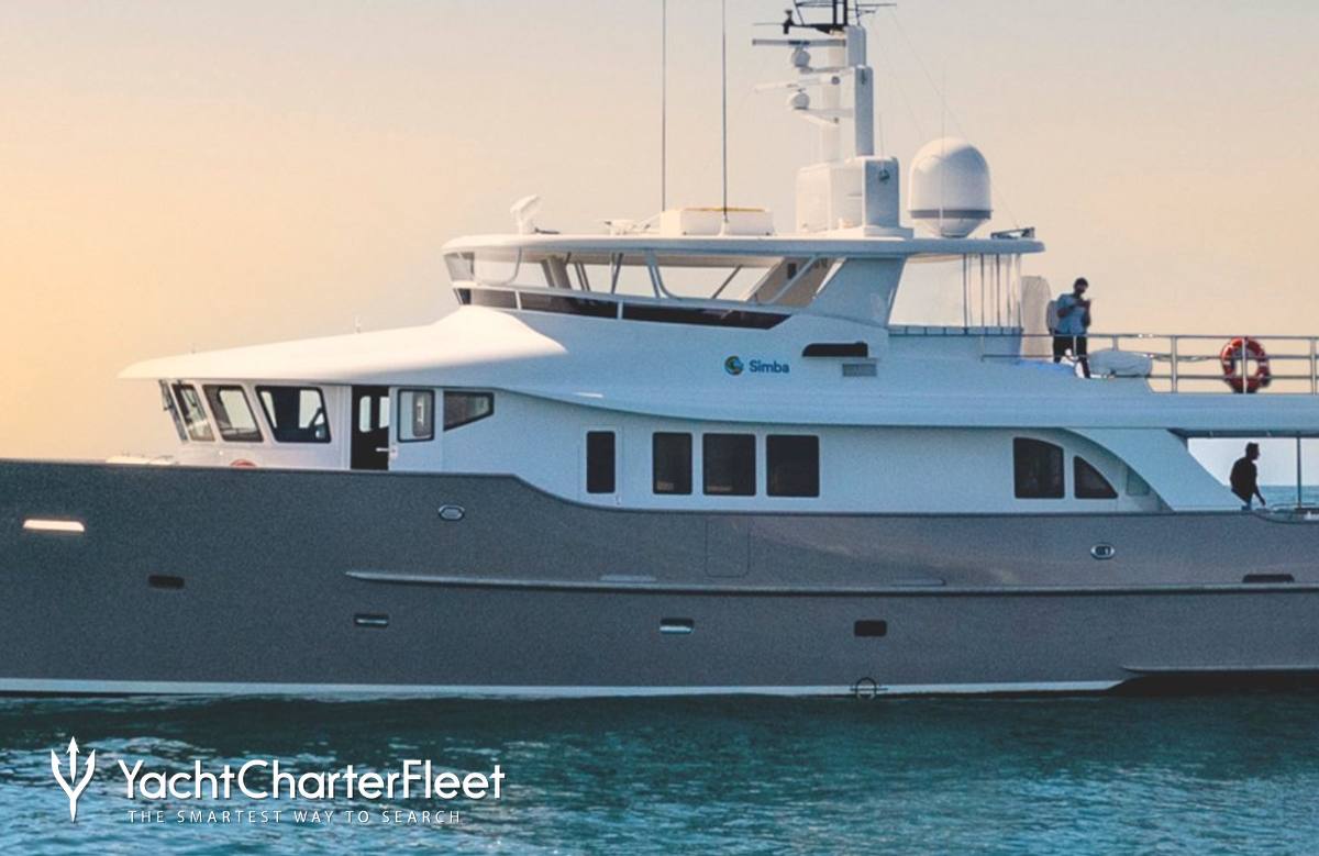 SIMBA Yacht Photos - 28m Luxury Motor Yacht for Charter