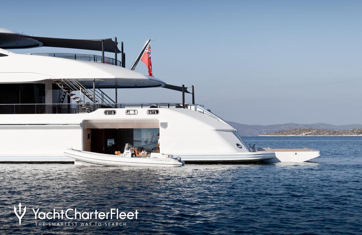 SAMURAI Yacht Photos - 60m Luxury Motor Yacht for Charter