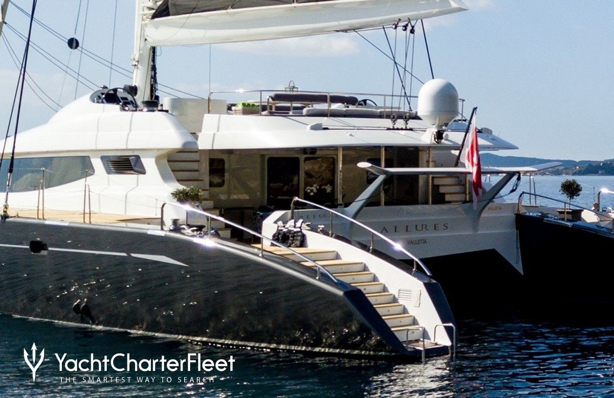 ALLURES Yacht Photos - 31m Luxury Sail Yacht for Charter