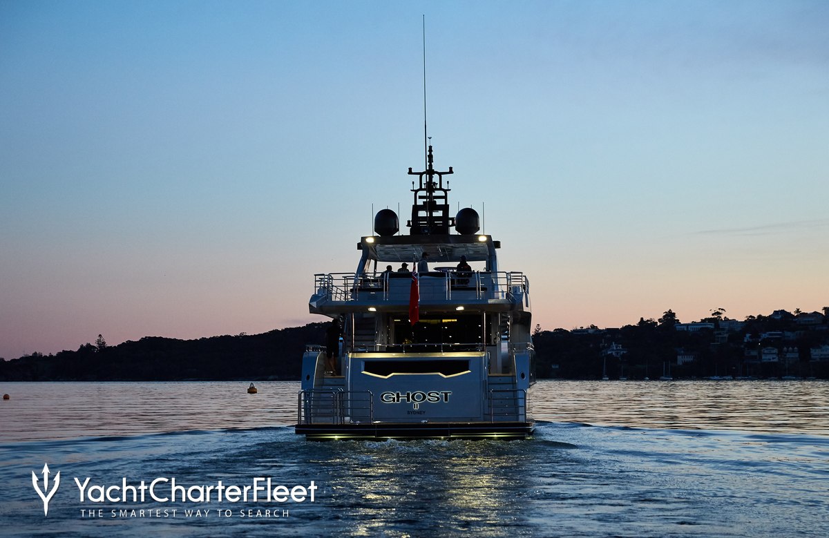 GHOST II Yacht Photos - 37m Luxury Motor Yacht for Charter