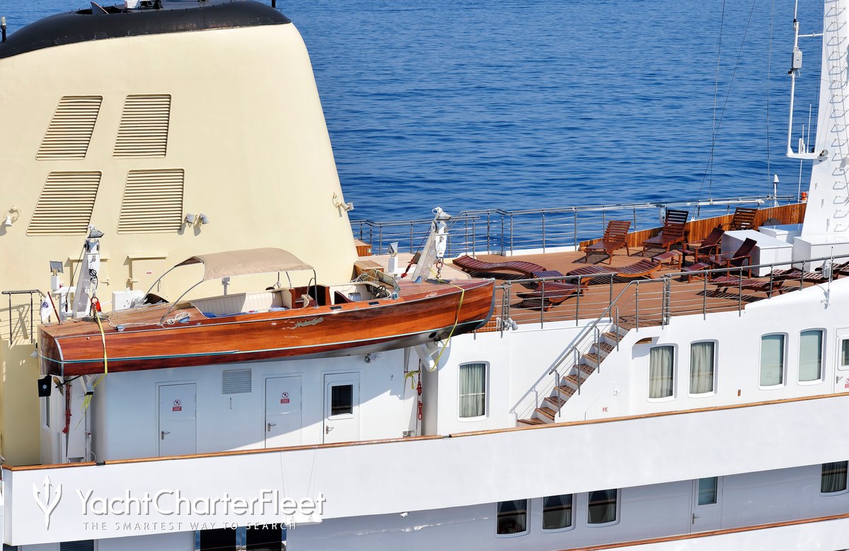 CHRISTINA O Yacht Photos - 99m Luxury Motor Yacht for Charter