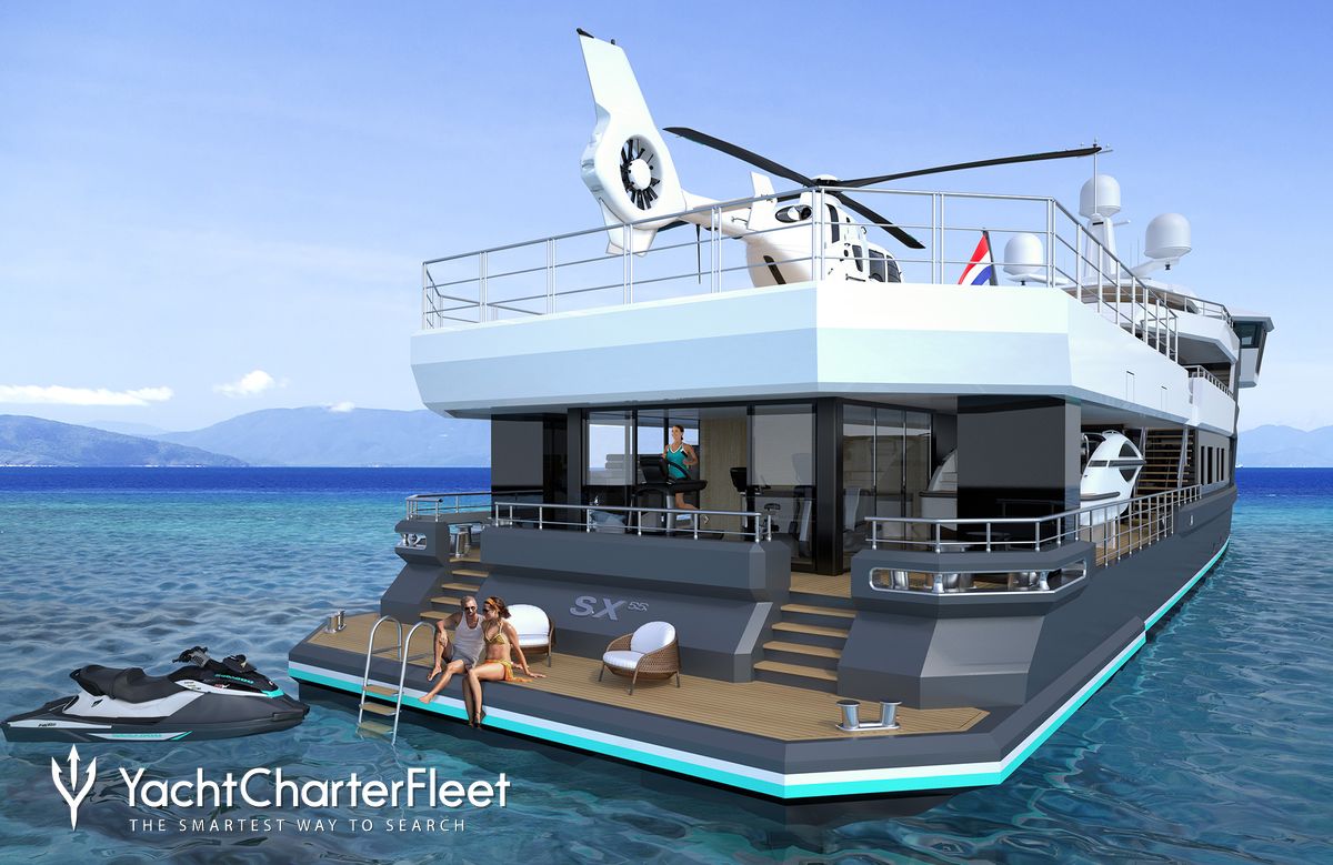 PINK SHADOW Yacht Photos - 58m Luxury Motor Yacht for Charter