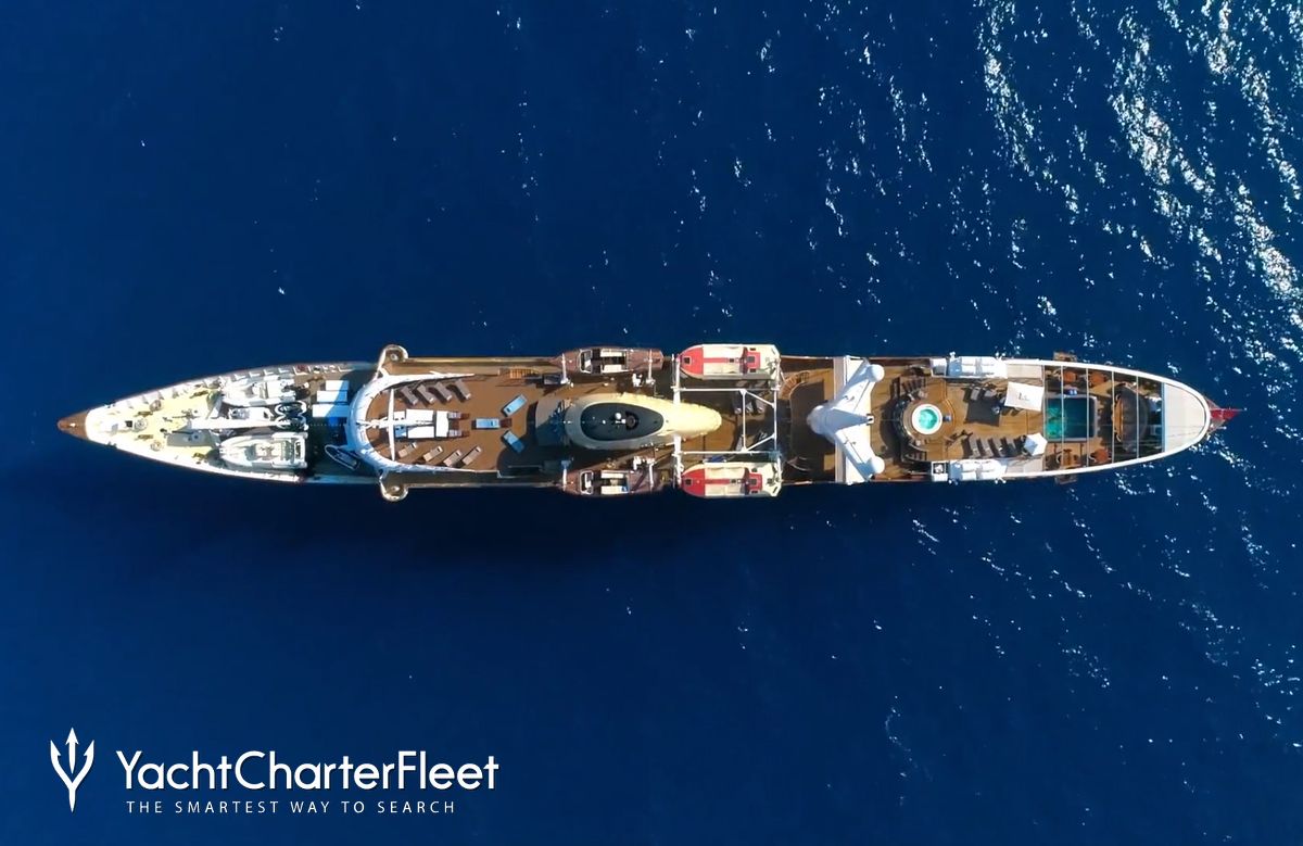CHRISTINA O Yacht Photos - 99m Luxury Motor Yacht for Charter