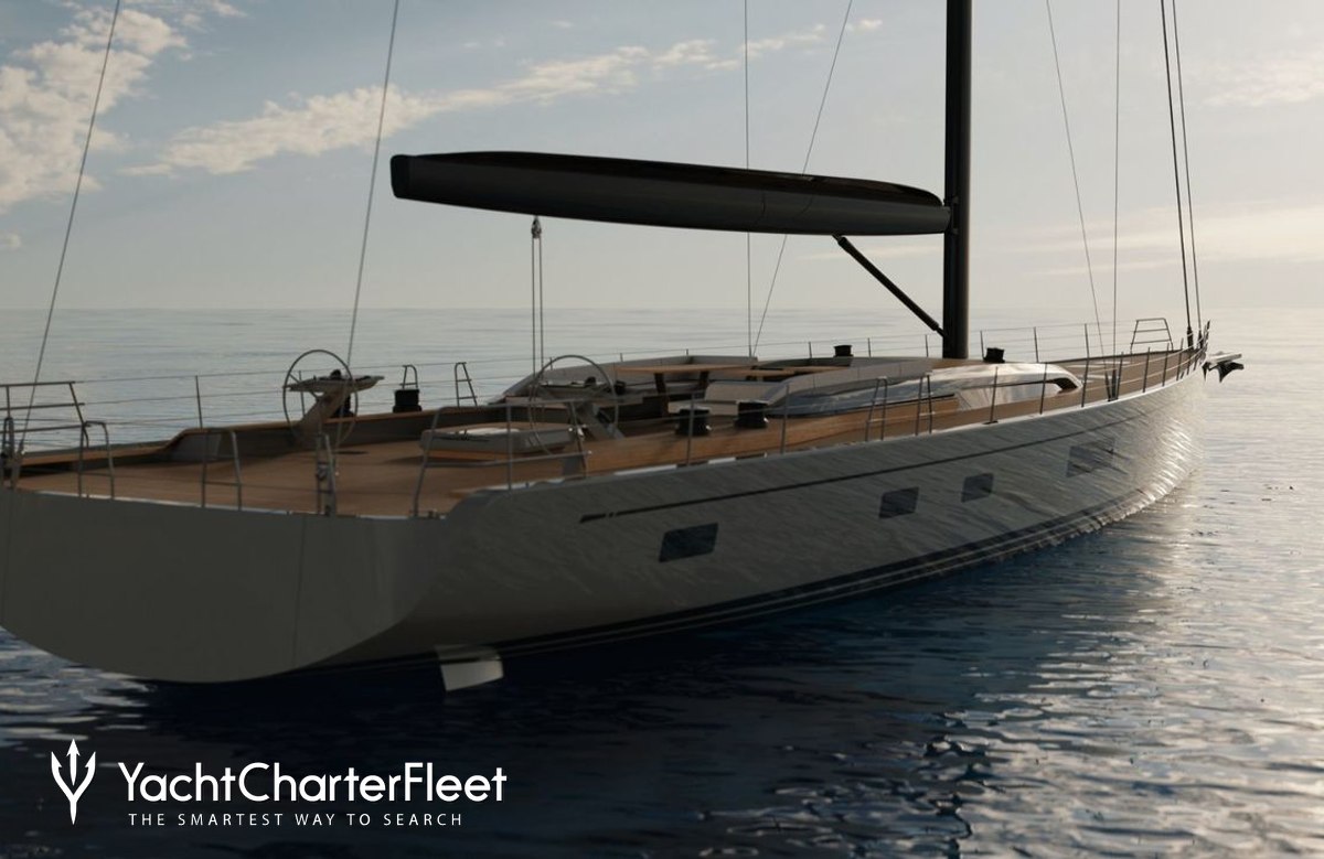 FANCY Yacht Photos - 33m Luxury Sail Yacht for Charter