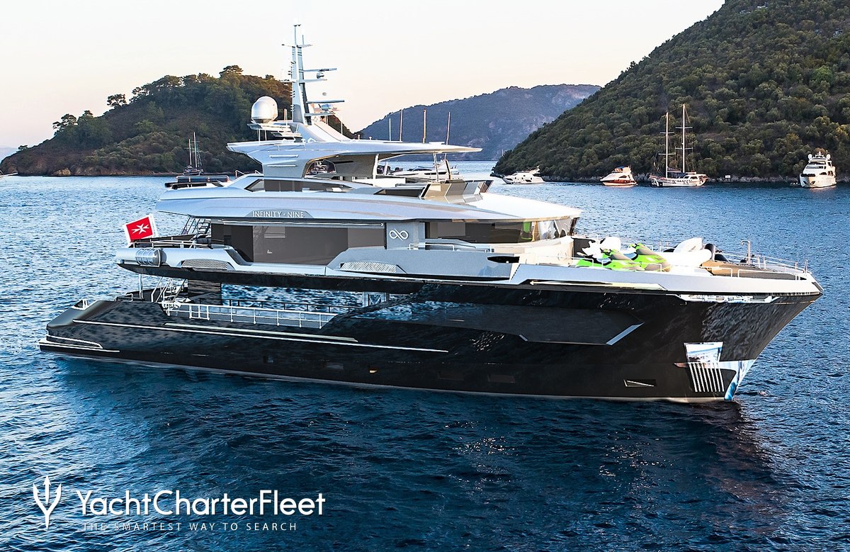 INFINITY NINE Yacht Photos - 35m Luxury Motor Yacht for Charter