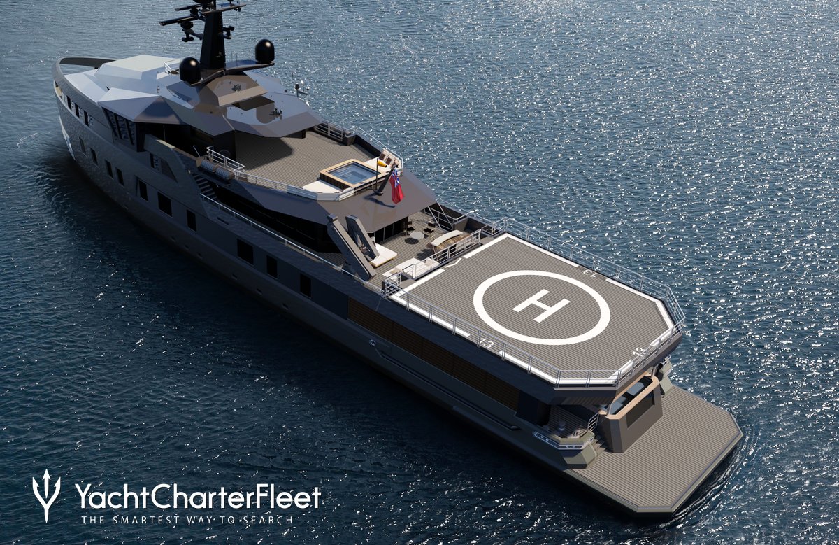 PINK SHADOW Yacht Photos - 58m Luxury Motor Yacht for Charter