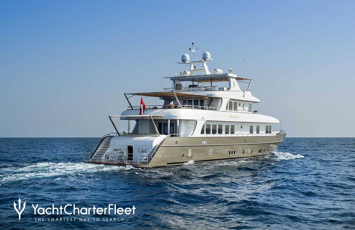AMARA Yacht Photos - Custom | Yacht Charter Fleet