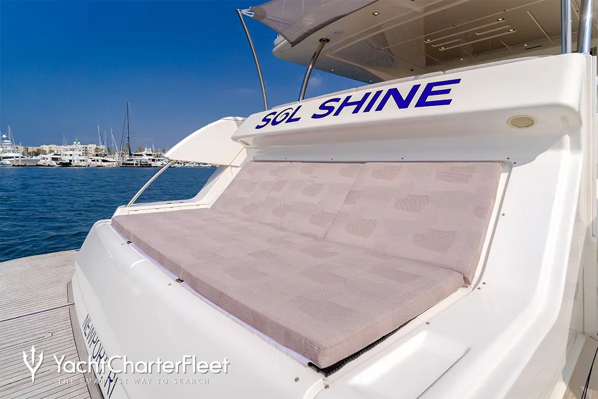 SOL SHINE Yacht Charter Price - Ferretti Yachts Luxury Yacht Charter