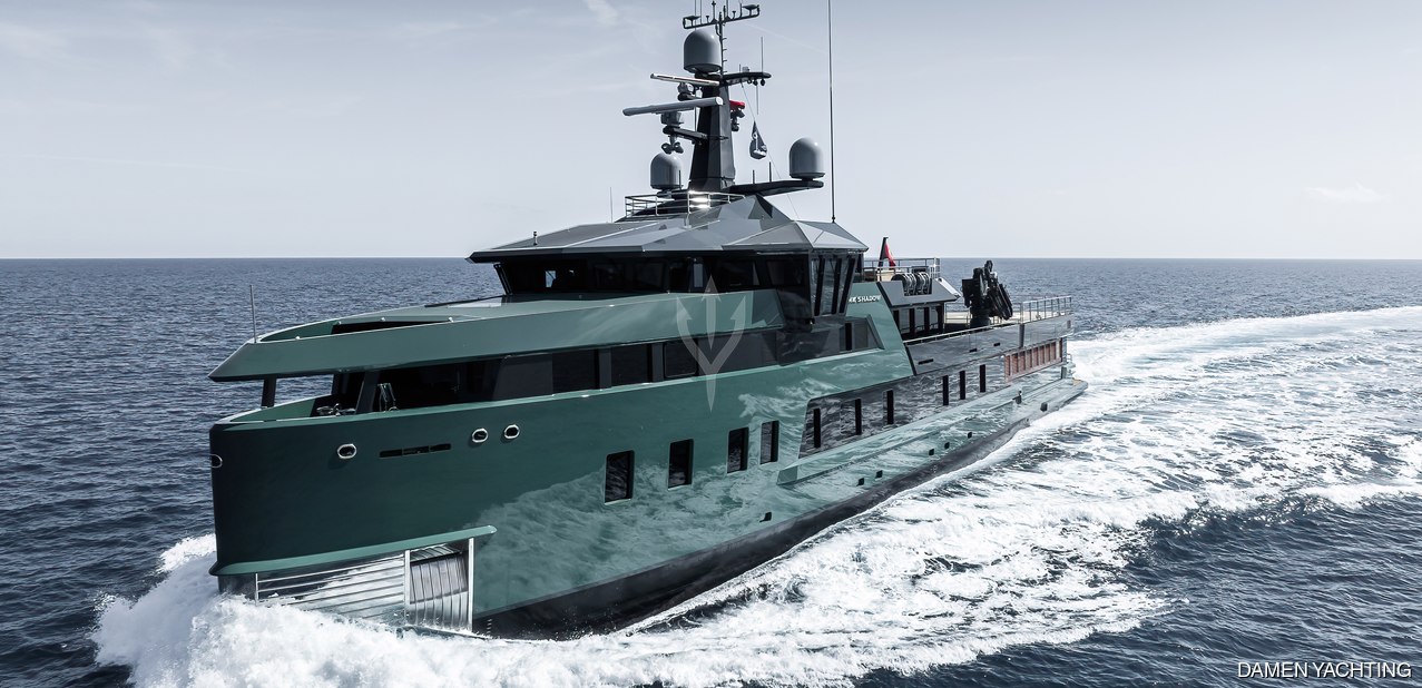 PINK SHADOW Yacht Charter Price - Damen Yachting Luxury Yacht Charter