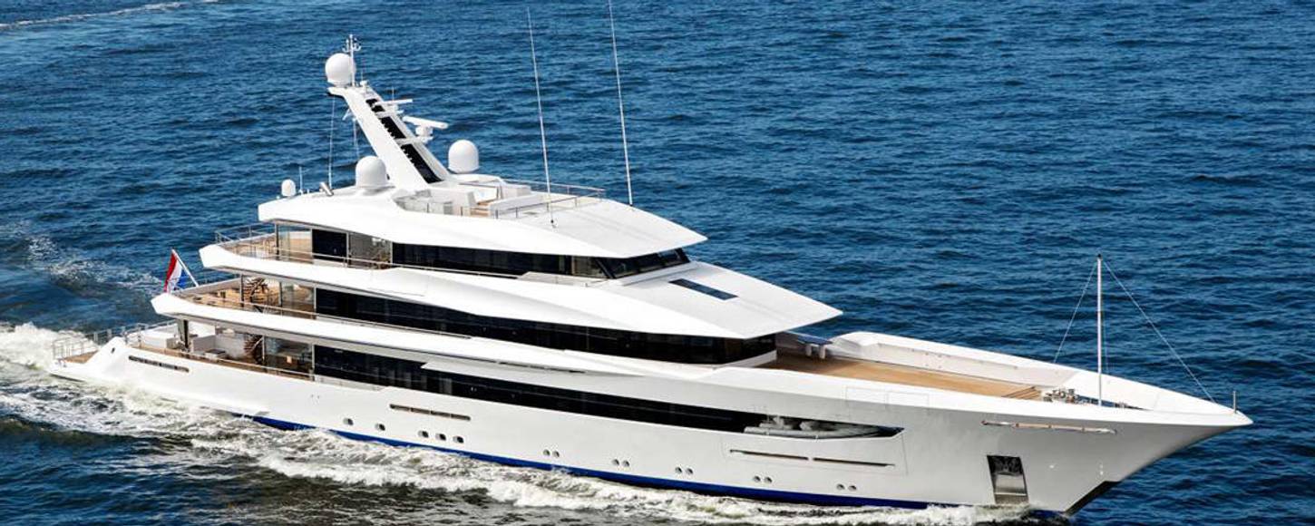 Brand New 70m Feadship Superyacht JOY Available For Charter ...