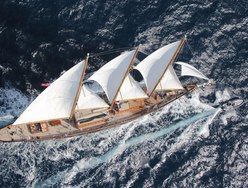 CREOLE Yacht Photos - 65m Luxury Sail Yacht for Charter