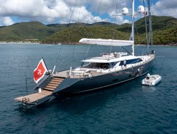 RED DRAGON Yacht Photos - 52m Luxury Sail Yacht for Charter