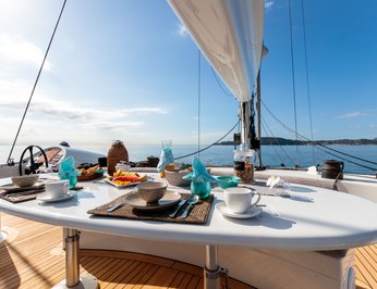 ALLURES Yacht Photos - 31m Luxury Sail Yacht for Charter