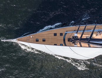 FANCY Yacht Photos - 33m Luxury Sail Yacht for Charter