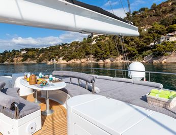 ALLURES Yacht Photos - 31m Luxury Sail Yacht for Charter