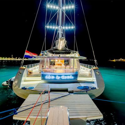 LIFE IS GOOD Yacht Charter Price - BrodoTrogir Luxury Yacht Charter