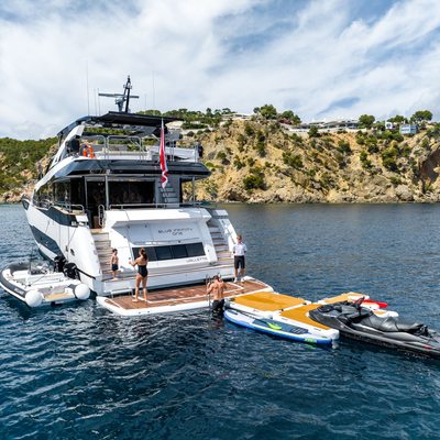 BLUE INFINITY ONE Yacht Charter Price - Sunseeker Luxury Yacht Charter