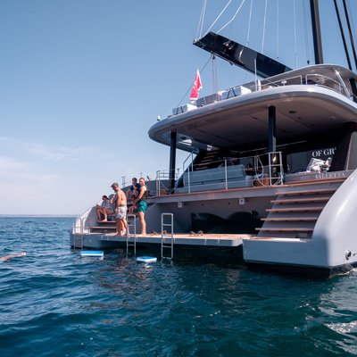 SHADES OF GREY Yacht Charter Price - Sunreef Yachts Luxury Yacht Charter