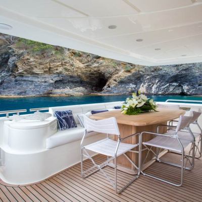 MONTICELLO II Yacht Charter Price - Ferretti Yachts Luxury Yacht Charter