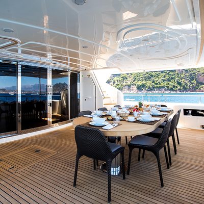 ROBUSTO Yacht Charter Price - Custom Line Luxury Yacht Charter