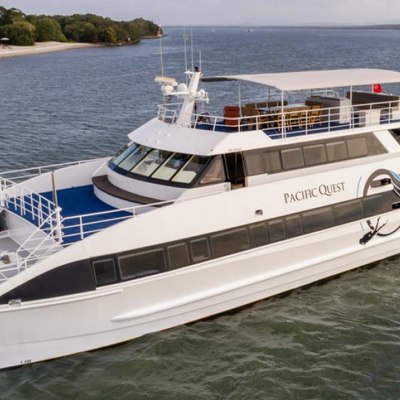 PACIFIC QUEST Yacht Charter Price - Custom Luxury Yacht Charter