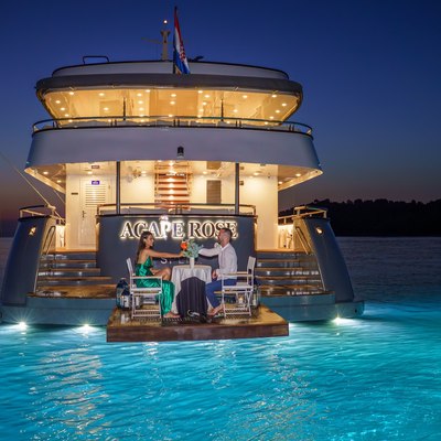 AGAPE ROSE Yacht Charter Price - Custom Luxury Yacht Charter