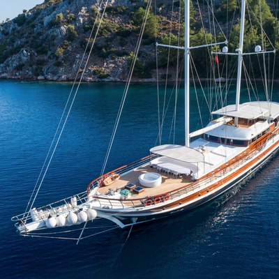 HALCON DEL MAR Yacht Charter Price - Bozburun Shipyard Luxury Yacht Charter