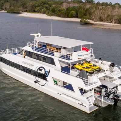 PACIFIC QUEST Yacht Charter Price - Custom Luxury Yacht Charter