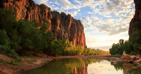 Windjana Gorge National Park Landmark, The Kimberley | YachtCharterFleet