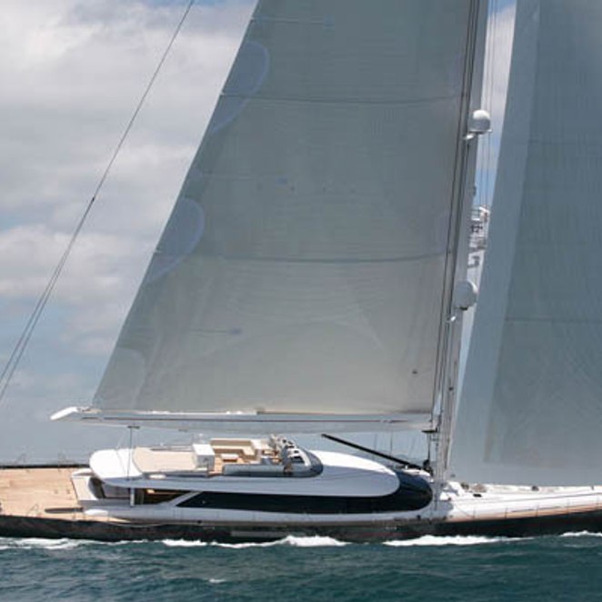 RED DRAGON Yacht Photos - 52m Luxury Sail Yacht for Charter