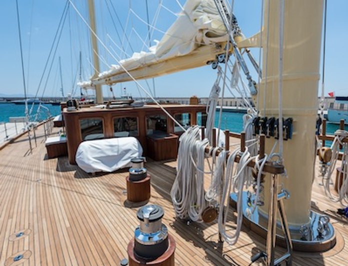 RHEA Yacht Photos - 55m Luxury Sail Yacht for Charter