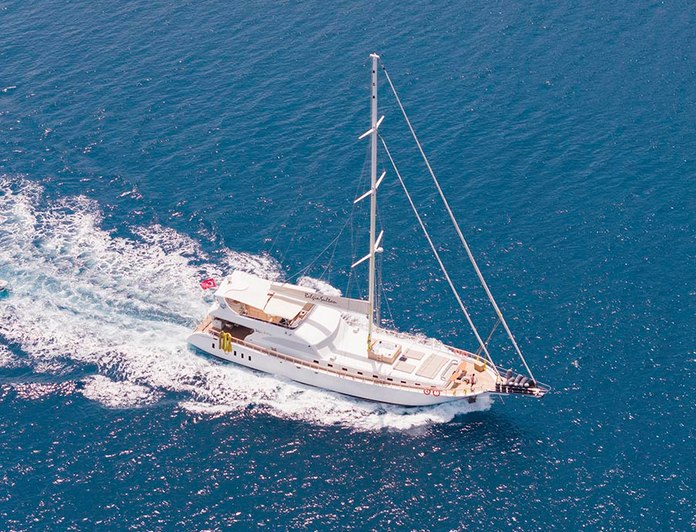 BELGIN SULTAN Yacht Photos - 35m Luxury Sail Yacht for Charter