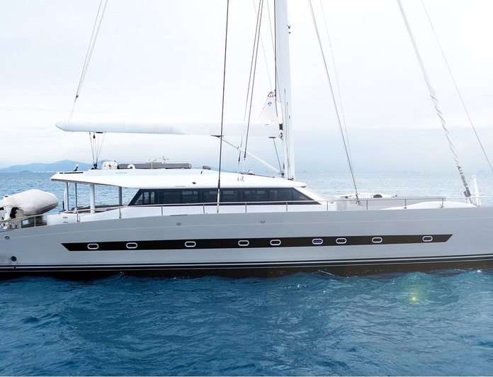 SAMELI Yacht Photos - 23m Luxury Motor/Sailer Yacht for Charter