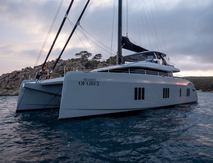 SHADES OF GREY Yacht Photos - 24m Luxury Motor/Sailer Yacht for Charter