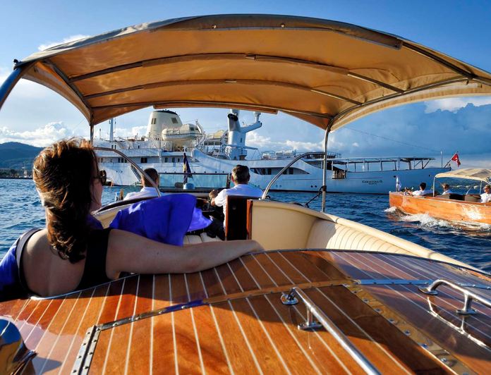 CHRISTINA O Yacht Photos - 99m Luxury Motor Yacht for Charter