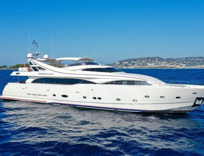 CHAMPAGNE AND CAVIAR Yacht Photos - 34m Luxury Motor Yacht for Charter