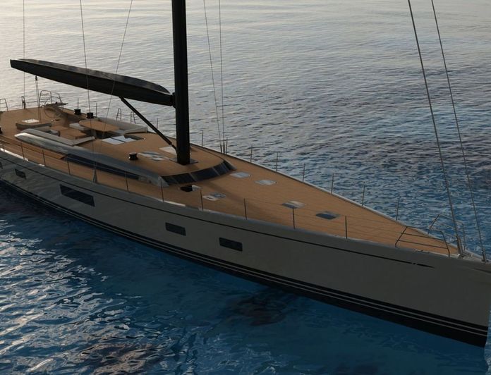 FANCY Yacht Photos - 33m Luxury Sail Yacht for Charter